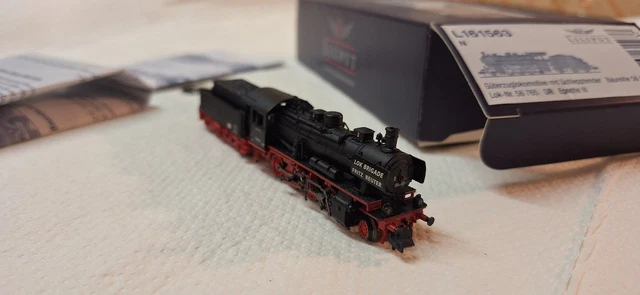 LILIPUT SPUR N Art. Nr. L161563 Dampflok 56 765 DR Fritz Reuter Digital ...
