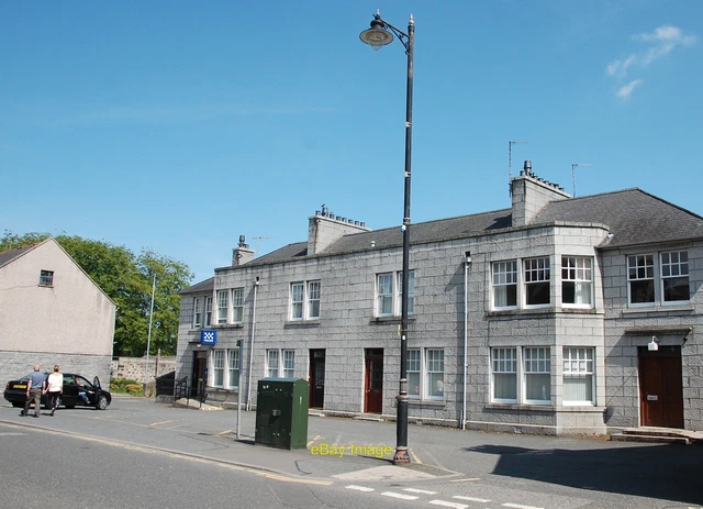 PHOTO 12X8 POLICE station and police houses, Castle Street, Huntly ...