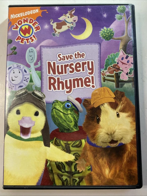 WONDER PETS! SAVE the Nursery Rhyme Rare 2008 Nickelodeon DVD Red ...