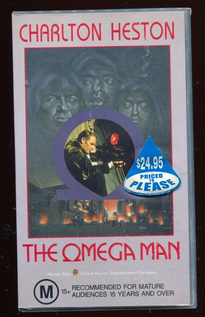 THE OMEGA MAN - Warner Home Video VHS Charlton Heston £12.38 - PicClick UK