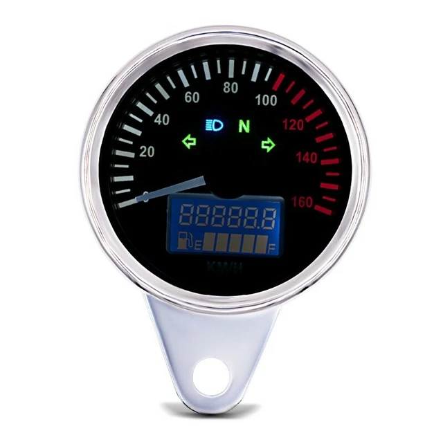 MOTORCYCLE SPEEDOMETER FOR Moto Guzzi V7 III Special/Milano KTX Chrome ...