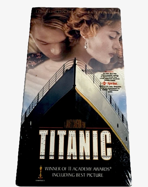 1998 TITANIC VHS 2-Tape Set Original Widescreen Edition NEW SEALED £8. ...