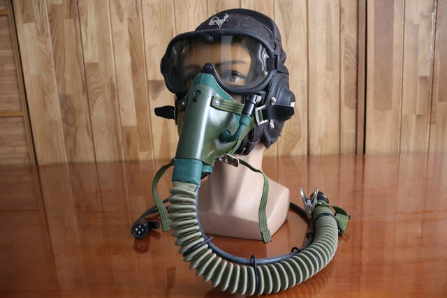 EARLY MIG PILOT Flying Helmet,Goggles,Oxygen Mask YM-6505 $150.00 ...