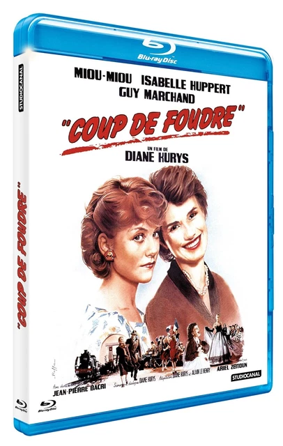 COUP DE FOUDRE (Blu-ray) Miou-Miou Huppert Isabelle Marchand Guy EUR 27 ...