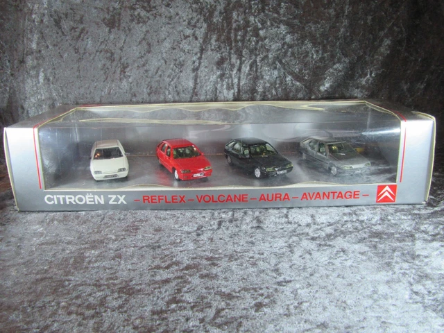 A298 SOLIDO COFFRET Citroën ZX Reflex Volcane Aura Avantage 1:43 ...