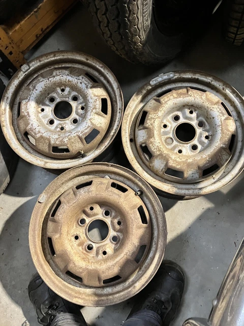 VW MK1 GOLF Standard Steel Wheels 5Jx15 Quantity 1 £55.00 - PicClick UK