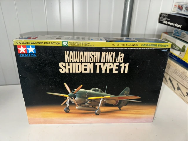 TAMIYA 1.72 KAWANISHI Shiden Type 2( Japanese Ww2) £19.99 - PicClick UK