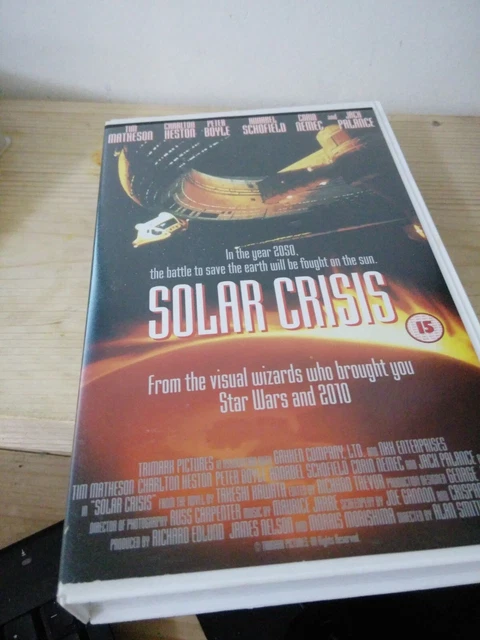 SOLAR CRISIS - BIG BOX - VHS VIDEO TAPE *2137 £10.00 - PicClick UK
