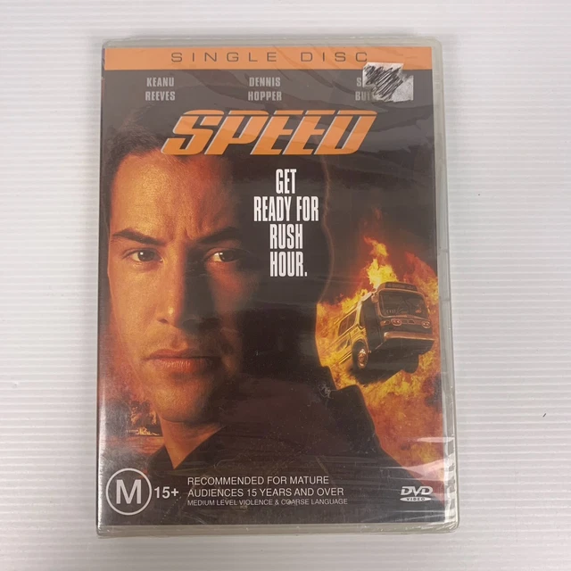 SPEED (DVD, 1994) Sandra Bullock Keanu Reeves Dennis Hopper Region 4 ...