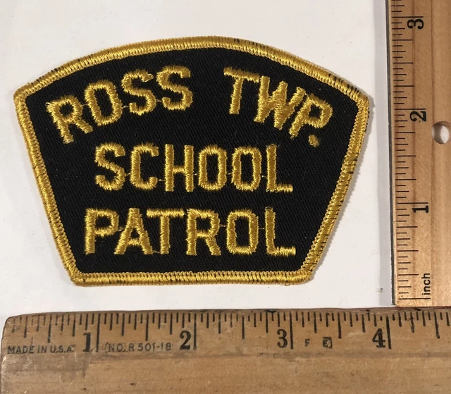 VINTAGE ROSS TOWNSHIP Pennsylvania School Patrol Police Department ...