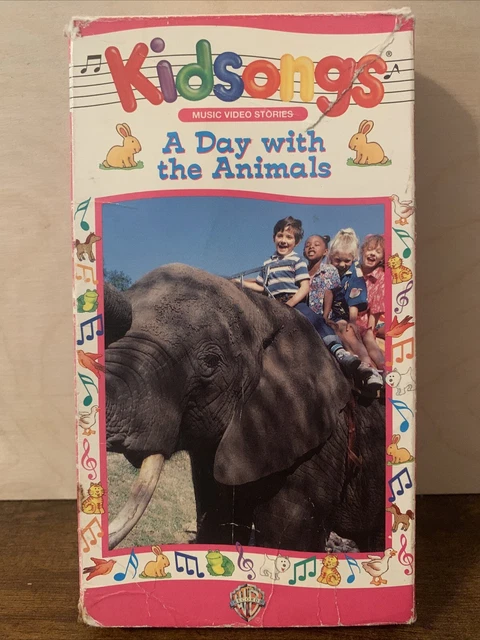 KIDSONGS A DAY With The Animals VHS Tape 1986 View-Master Video Kid ...