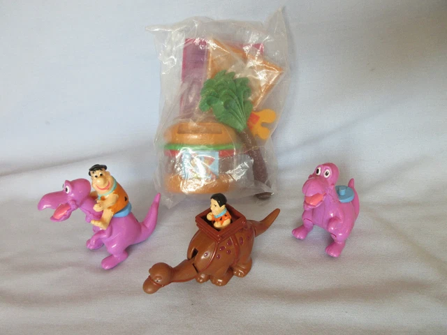 BURGER KING HANNA Barbera Flintstones Viva Rock Vegas Bronto Burger ...