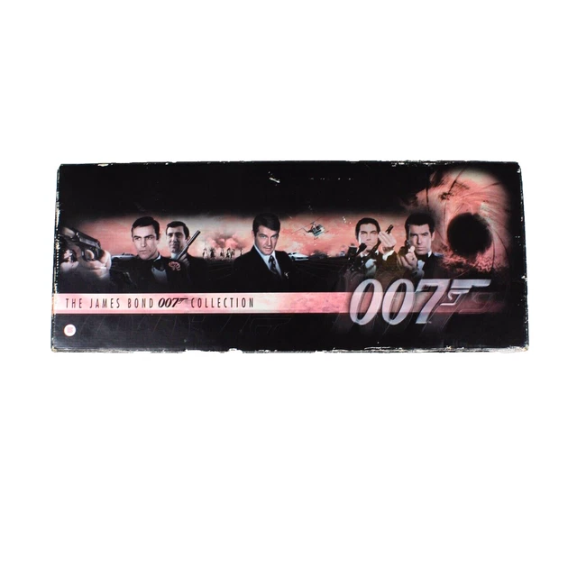 THE JAMES BOND Collection 007 Box Set- 18 VHS Tapes Films - Boxed £15.00 - PicClick UK