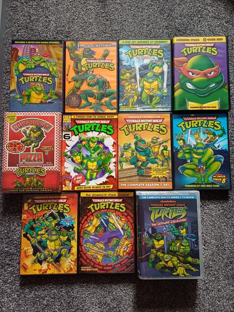 TEENAGE MUTANT NINJA Turtles: The Complete Series DVD Collection 1987 ...