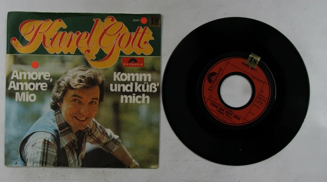 KAREL GOTT AMORE, Amore Mio GER 7inch Vinyl Single 1976 EUR 2,69 ...