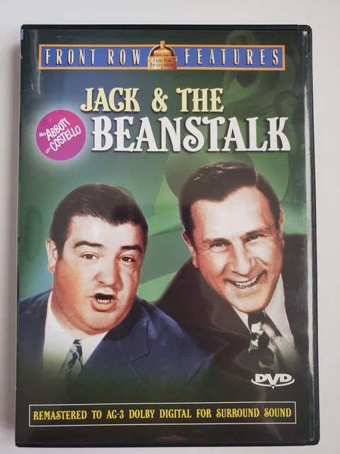 ABBOTT & COSTELLO - Jack & The Beanstalk DVD Front Row Features 2002 $2 ...