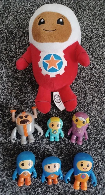 CBEEBIES GO JETTERS 6 Figures & Lars Plush Rare Collectable £32.99 ...