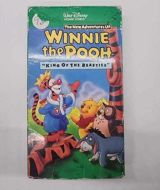 NEW ADVENTURES OF Winnie the Pooh VHS 1992 Volume 7 The King of the ...