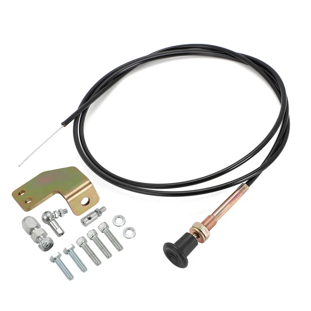 P7100 MANUAL FUEL Shut Off Solenoid Cable For Cummins Dodge 12v 6bt 4bt ...