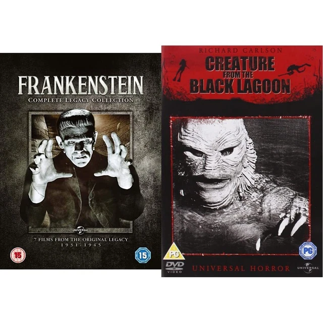 FRANKENSTEIN: COMPLETE LEGACY Collection (DVD) (DVD) Colin Clive Mae ...
