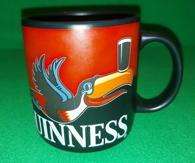 COLLECTABLE GUINNESS `FLYING Toucans` Large Coffee Mug £7.99 - PicClick UK