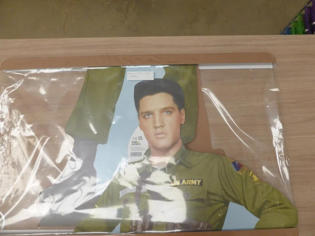 ELVIS ARMY DAYS Lifesize Cardboard Cutout / Standee *Damaged* £26.99 ...