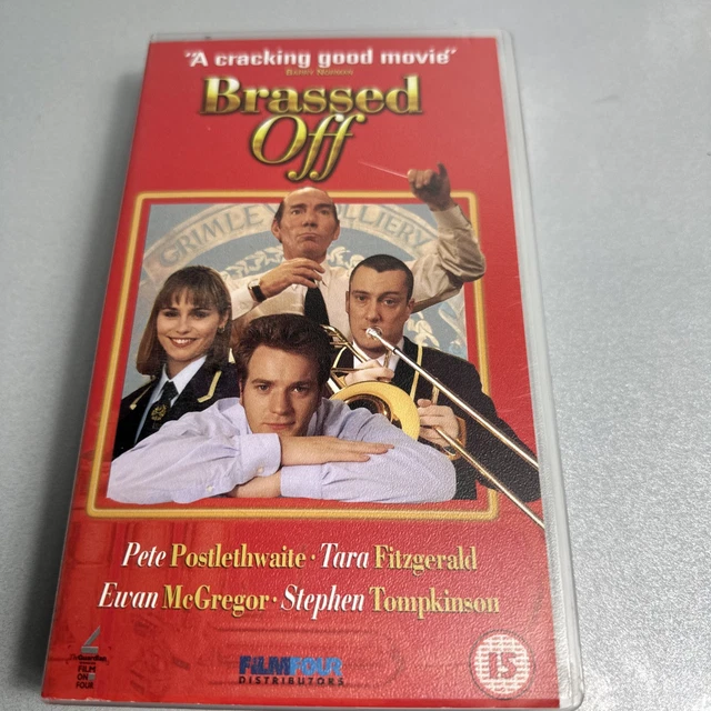 BRASSED OFF (1996) - Widescreen VHS - Ewan McGregor, Tara Fitzgerald £6 ...