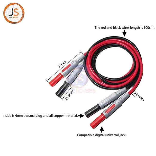 JAKESPECIAL – P1032/P1033 Multimeter Test Probe Wire Set EUR 35,99 ...