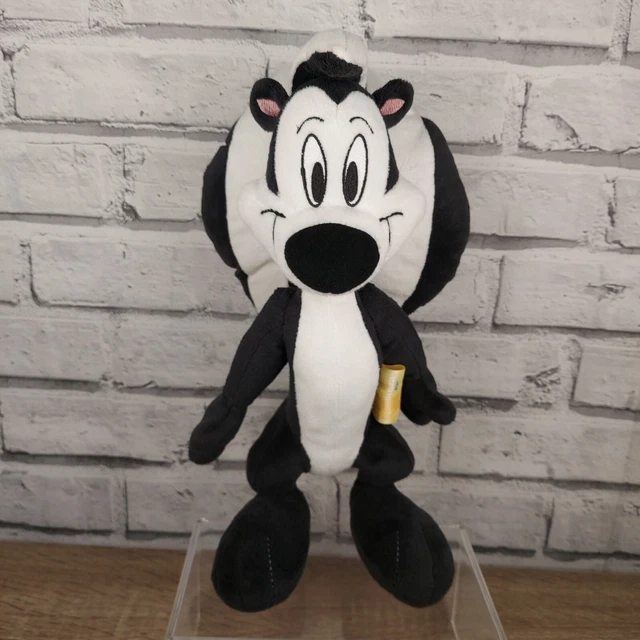 Pepe Le Pew Skunk Looney Tunes 12 Soft Toy Plush Warner Brothers £1499 Picclick Uk