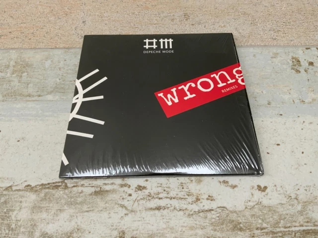 DEPECHE MODE - Wrong - Limited Edition CD Single - LCDBONG40 - 2009 David Gahan £22.99 - PicClick UK