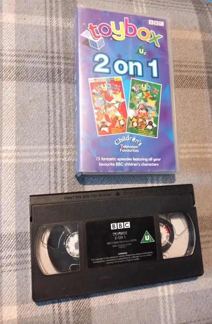 TOYBOX 2 ON 1 - Vhs video tape - Cult TV Classic - Children’s ...