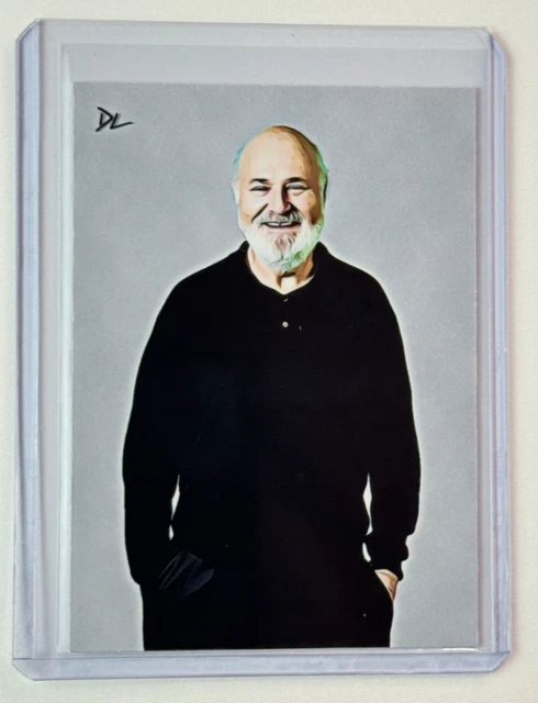 ROB REINER LIMITED Edition Artist Signed “Hollywood Icon” Trading Card ...