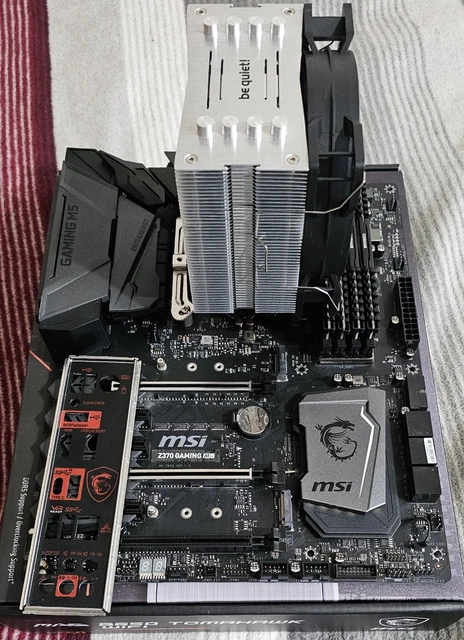 MOTHERBOARD AND CPU bundle Z370 Gaming M5 × Intel i7 9700k × 32 GB DDR4 ...