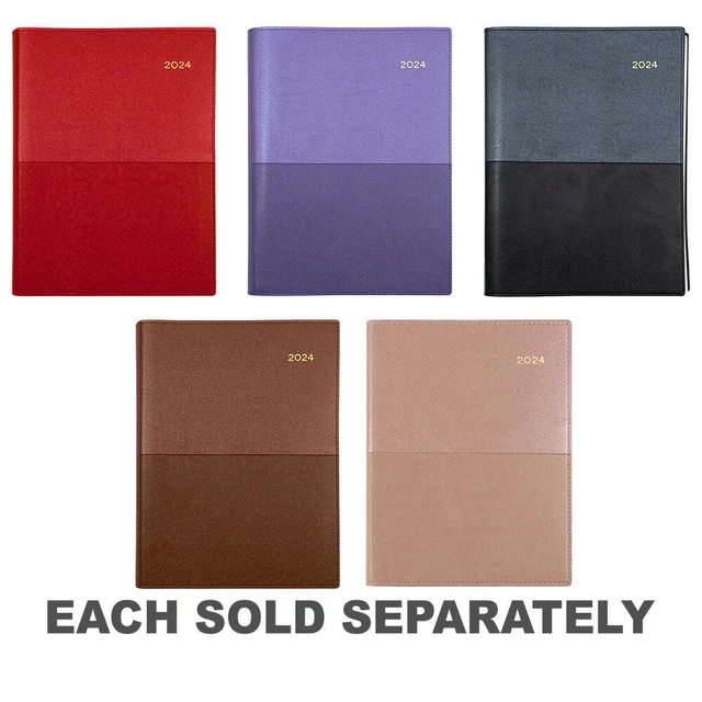 COLLINS DEBDEN VANESSA A4 WTV 2024 Diary £24.05 - PicClick UK