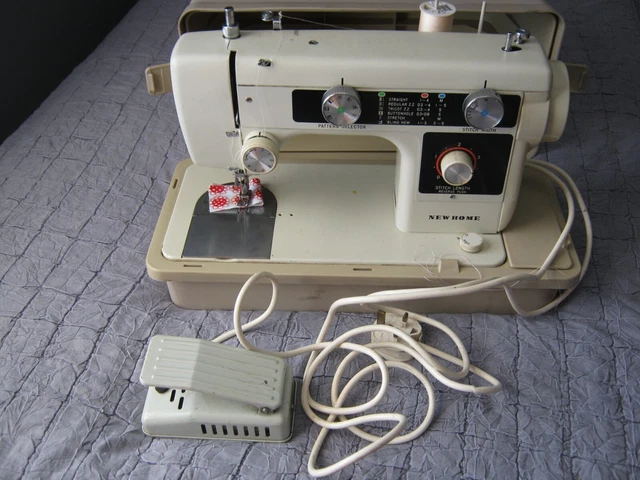 JANOME NEW HOME 535 Sewing Machine Heavy Duty SPARES OR REPAIR £25.00 ...