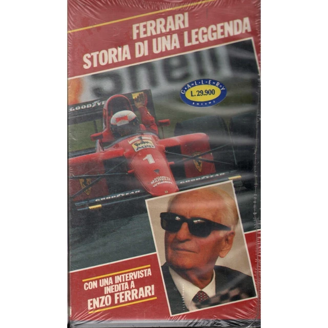 FERRARI HISTOIRE DE Una Leggenda VHS Enzo Ferrari Univideo - VPBV22109 ...