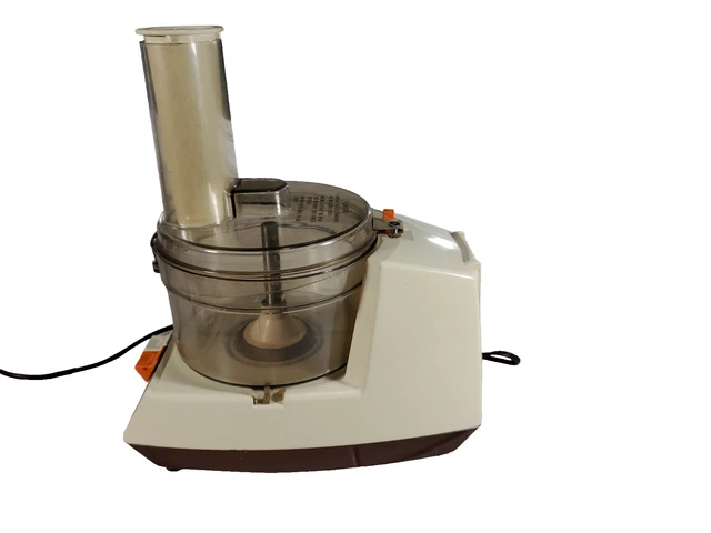 VINTAGE GE GENERAL Electric Food Processor Made in USA Manual Blade ...