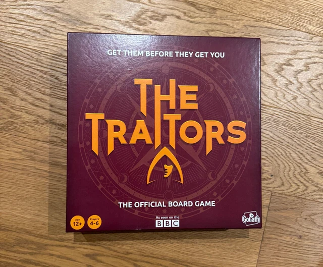 THE TRAITORS - BBC Official Board Game - Goliath Games (2023) £15.00 ...