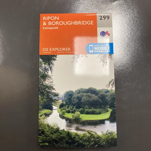 RIPON AND BOROUGHBRIDGE by Ordnance Survey (Sheet map, 2015) £4.88 ...