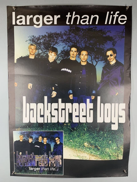 BACKSTREET BOYS POSTER Original Jive Record Store Promo Larger Than ...