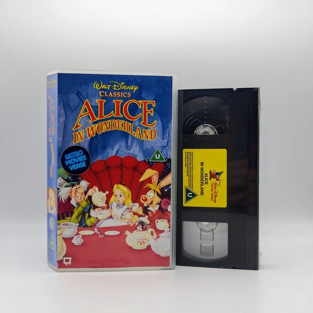 ALICE IN WONDERLAND VHS New and Sealed Video Tape Walt Disney Classics (1951) £12.50 - PicClick UK