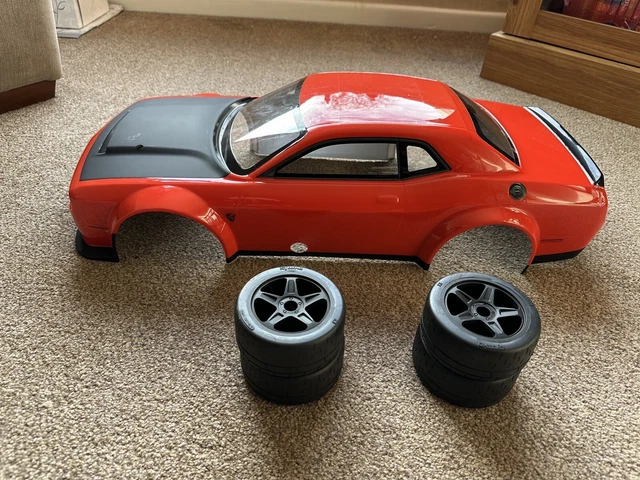 KYOSHO DODGE CHALLENGER Body Shell plus Set Of Wheels and Tyres £220.00 ...