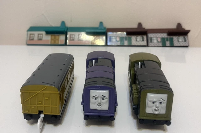 DODGE & SPLATTER Plarail/ Trackmaster- Thomas & Friends Tomy Vint ...