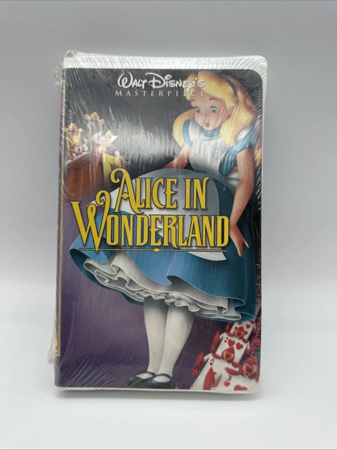ALICE IN WONDERLAND (VHS, 1999) Walt Disney Masterpiece Collection - Sealed Rare £18.52 ...