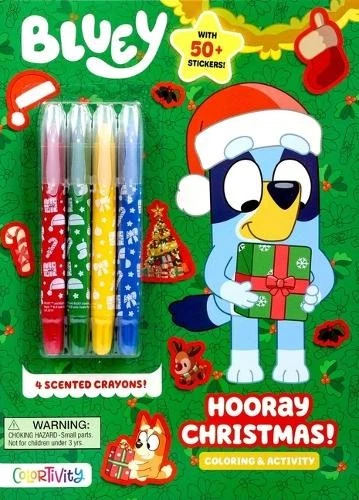 DELANEY FOERSTER BLUEY Colortivity: Hooray Christmas! (Poche) EUR 10,17 ...