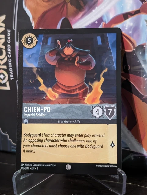 LORCANA - CHIEN-PO Imperial Soldier - 178/204 - Ursula’s Return Non ...