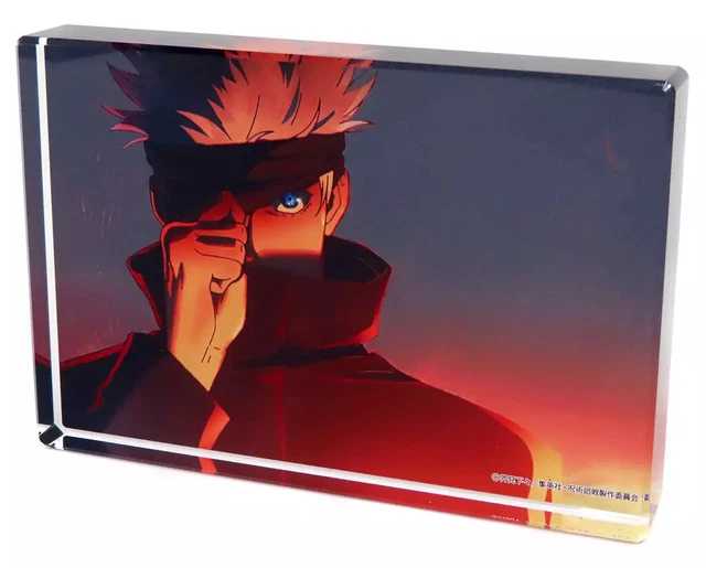 ACRYLIC STAND PANEL Satoru Gojo Art Jujutsu Kaisen Shibuya Jihen $71.46 ...