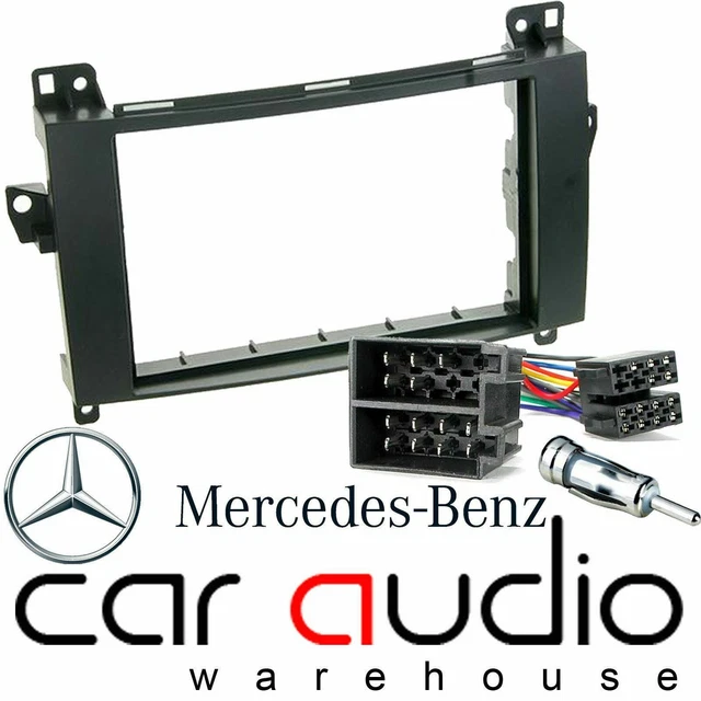 MERCEDES BENZ SPRINTER W906 Car Stereo Double Din Fascia & Fitting Kit ...