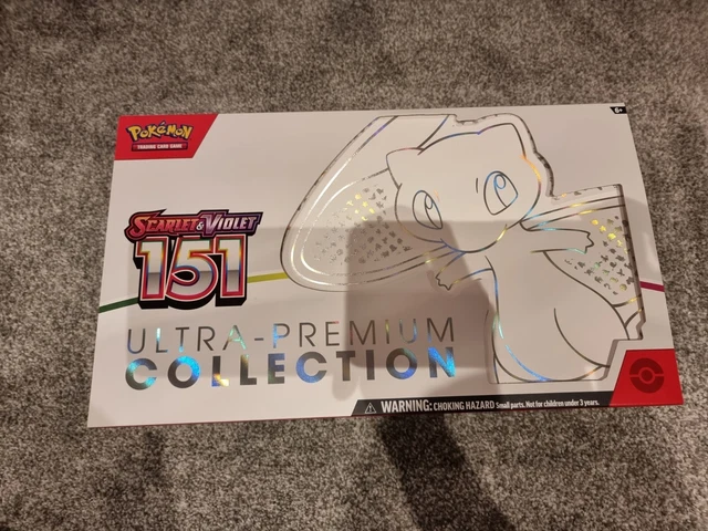 POKÉMON: S&V - 151 Mew Ultra Premium Collection Box Plus Over 200 cards ...