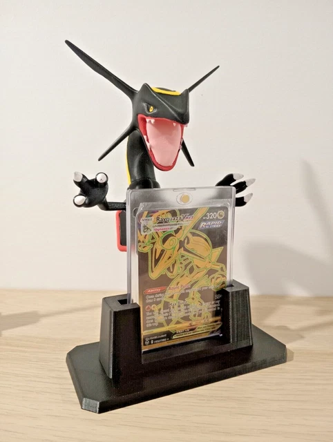POKEMON RAYQUAZA SHINY Card Stand 3D Print Trading TCG Holder Display ...